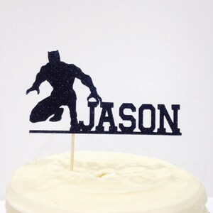 Panther cake topper | Etsy