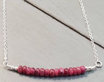 Ruby jewelry | Etsy