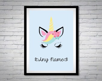 Unicorn wall decor | Etsy