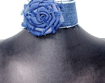 Denim jewelry | Etsy