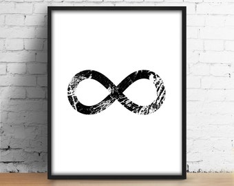 Infinity wall art | Etsy