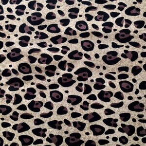 Pink leopard fabric | Etsy