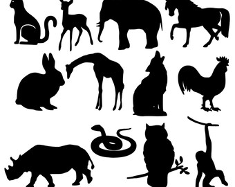 Animal decals | Etsy