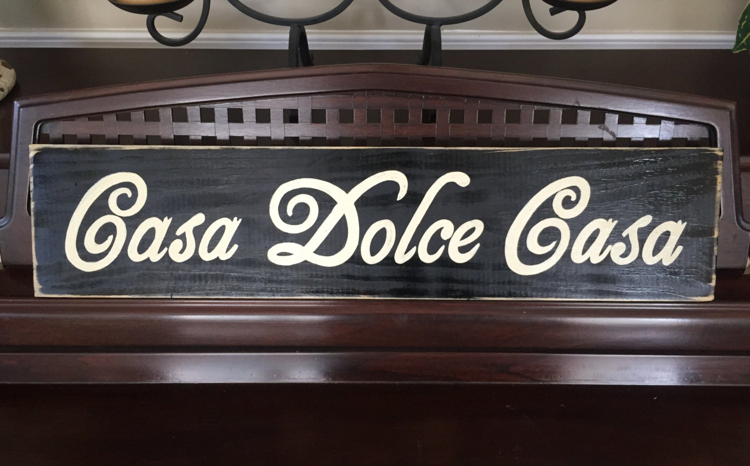 Casa Dolce Casa Home Sweet Home in Italian Sign Plaque Hand