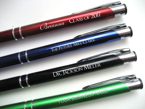 Engraved Pen Personalized Pen Monogrammed Metal Pen