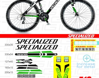 Fahrrad rahmen aufkleber | Etsy