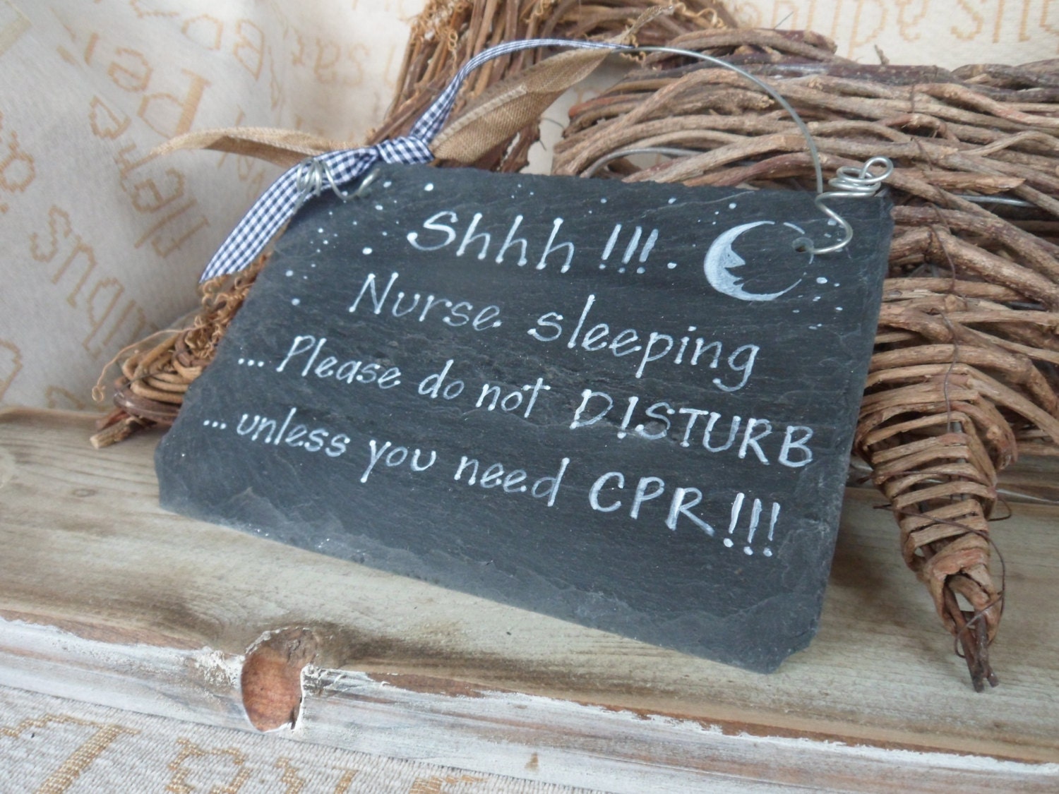 Nurse Sleeping Do Not Disturb Sign Humerous Bespoke Sign Perfect For nurse-sleeping-do-not-disturb-sign-humerous-bespoke-sign-perfect-for