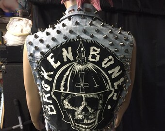 Punk rock jacket | Etsy