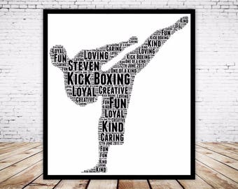 Kick boxing | Etsy
