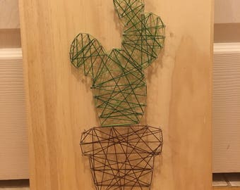 Cactus string art | Etsy