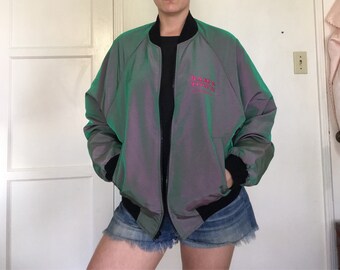 Holographic jacket | Etsy