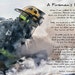Firemans Prayer Firefighter Prayer Print Firefighter wall