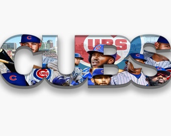 Cubs poster | Etsy