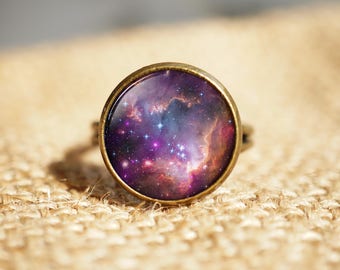 Galaxy ring | Etsy