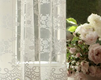 French lace curtains | Etsy