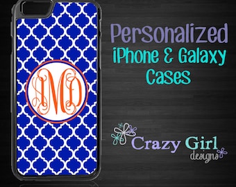 Monogram phone case | Etsy