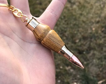 Bullet key chain | Etsy