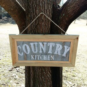 Country kitchen sign | Etsy