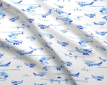 Airplane fabric | Etsy