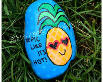 Painted rocks fruits | Etsy