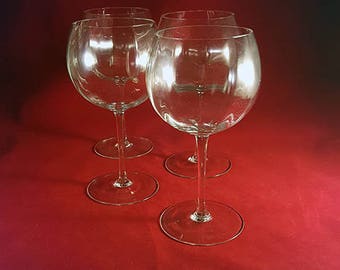 Balloon wine glasses | Etsy