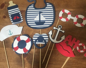 nautical photo booth props perfect for sailing away or for a