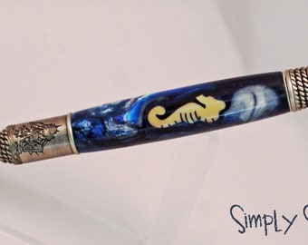 Seahorse pen | Etsy
