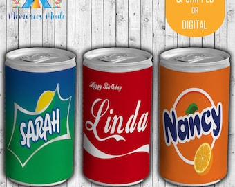 Soda pop labels | Etsy