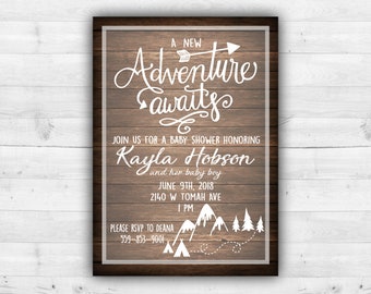 Adventure invitation | Etsy