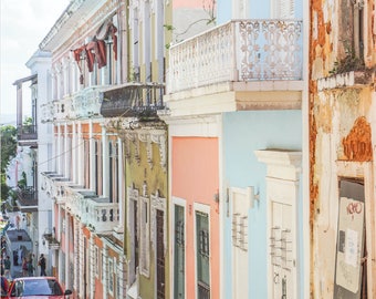 Travel Photography Old San Juan Fine Art Photograph travel