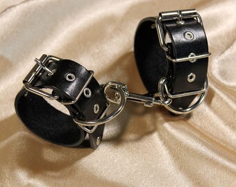 Leather wrist cuff | Etsy