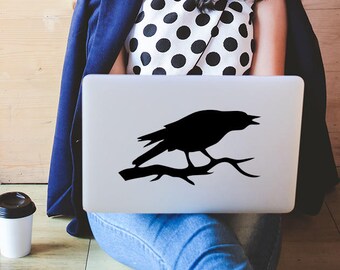 Crow decals | Etsy