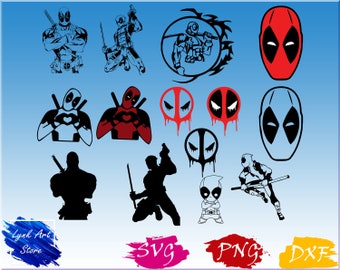 Deadpool cricut | Etsy