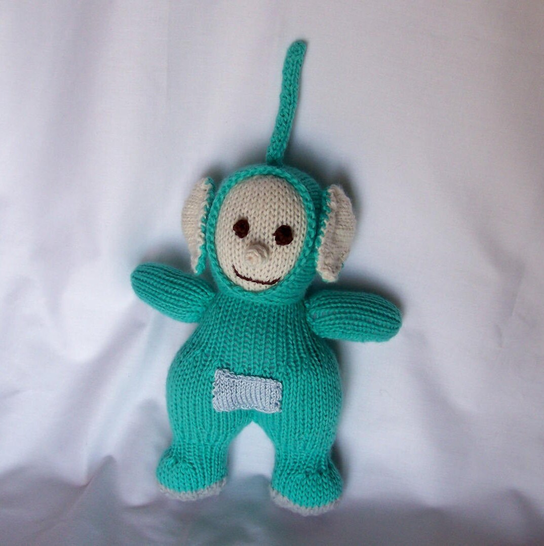 Dipsy teletubbies handmade knitting