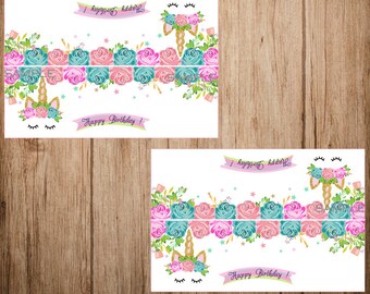 Unicorn bag topper | Etsy