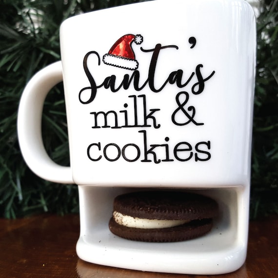 Items similar to Santas Cookies - Santas Milk - Cookies for Santa ...