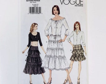 Boho skirt pattern | Etsy