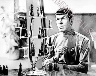 STAR Wars style Jedi Robe Spock Star Trek Tunic & Wizard or
