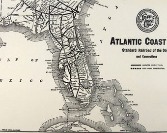 Atlantic coast line | Etsy