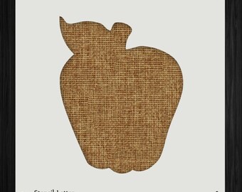 Apple stencil | Etsy