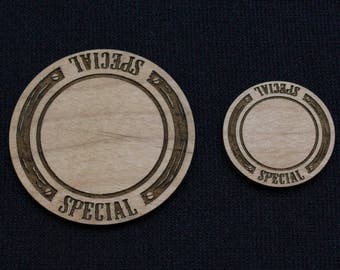 Wood tokens | Etsy
