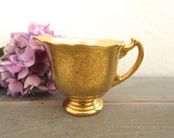 Gold creamer | Etsy