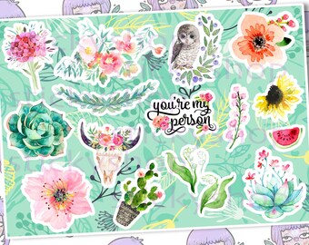 Indie stickers | Etsy