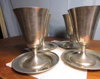 Pewter goblet | Etsy