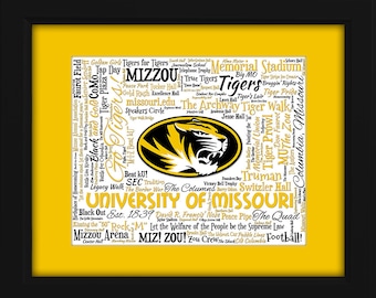 Mizzou art | Etsy