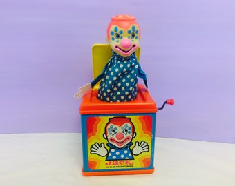 Jack in the box toy | Etsy