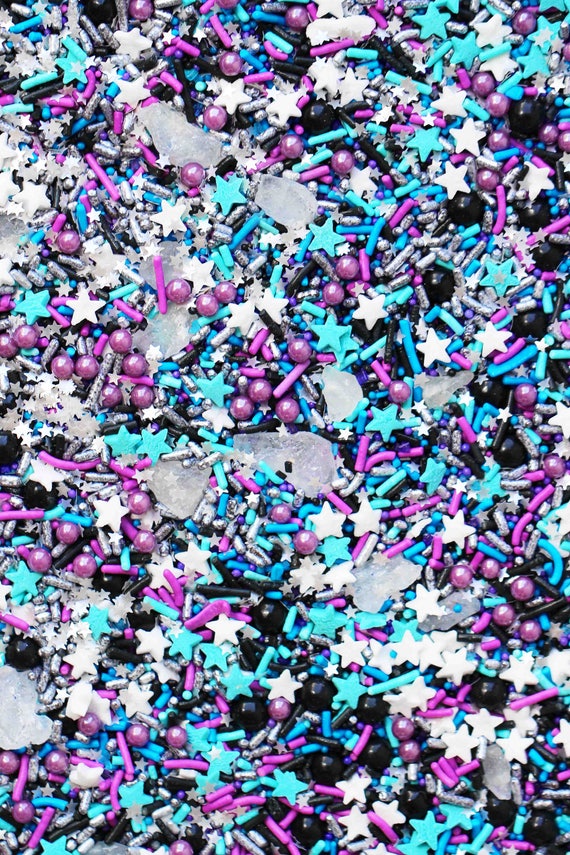 Nebula Sprinkle Blend Galaxy Cake Sprinkles Outer Space