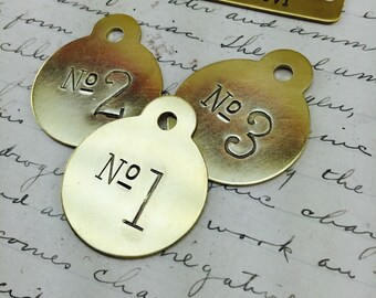 Coat check tags | Etsy