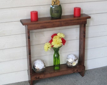 Narrow console table | Etsy