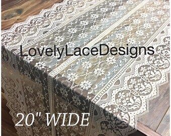 Vintage table runner | Etsy